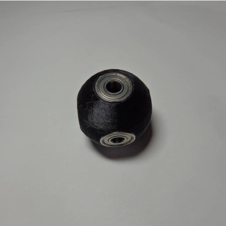 3D Printable Sphere Fidget Spinner by Electronic Grenade