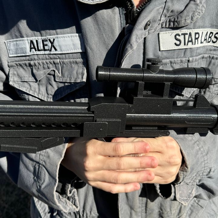 3D Print of Mini F-11D Blaster Rifle replica by StarLabs3D