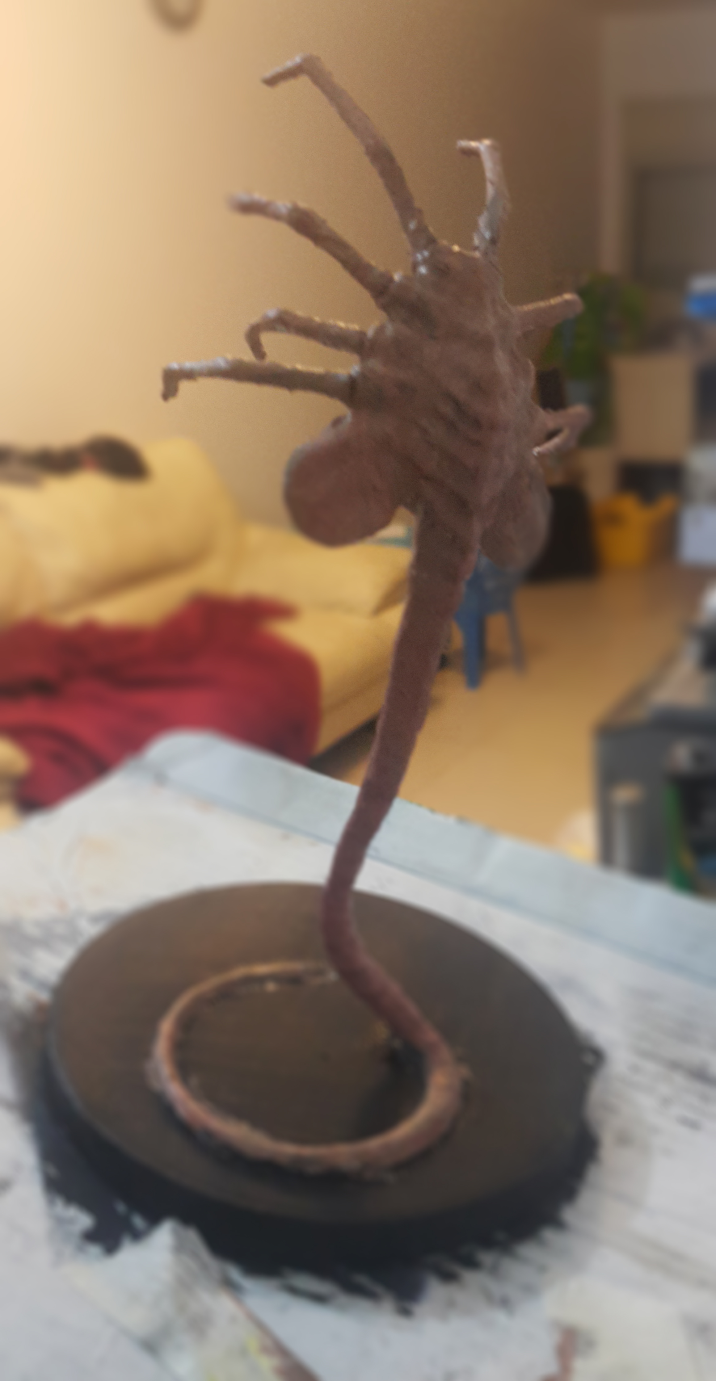3D Printable Alien Facehugger by Tommy Fox