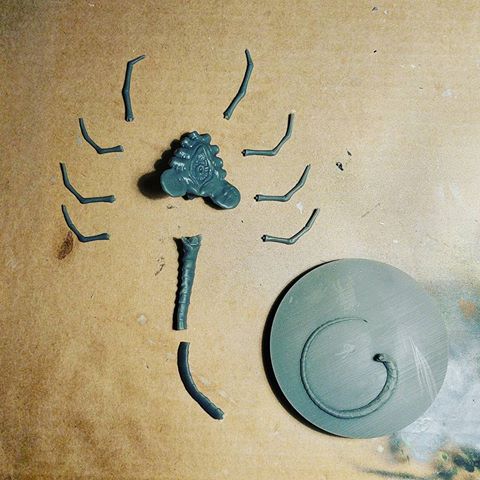 3D Printable Alien Facehugger by Tommy Fox