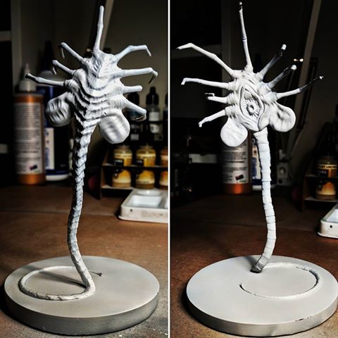 3D Printable Alien Facehugger by Tommy Fox