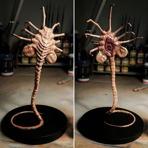 3D Printable Alien Facehugger by Tommy Fox