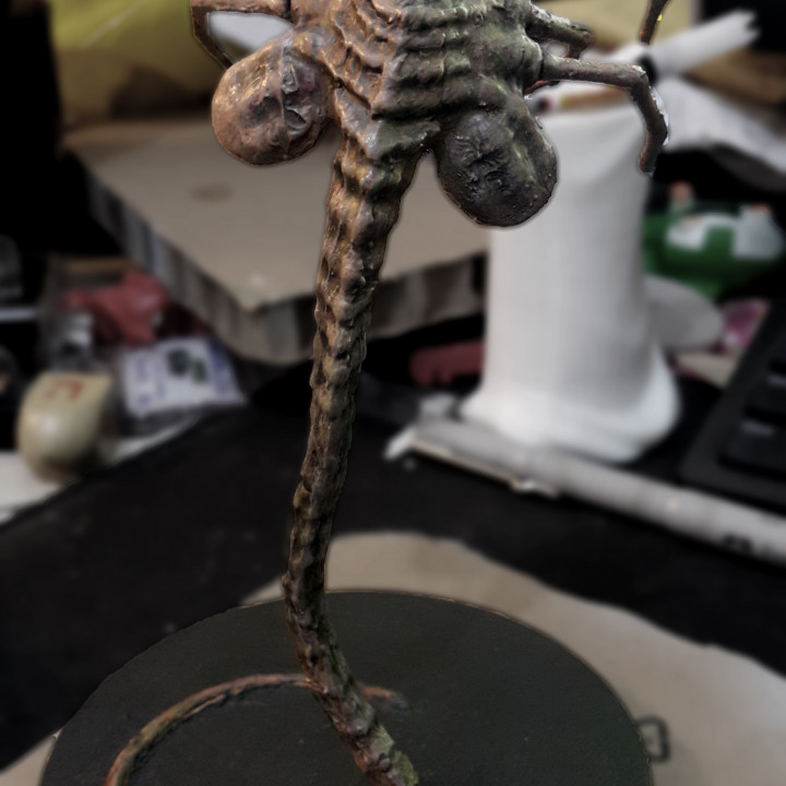 3D Print of Alien Facehugger by DavidGidony