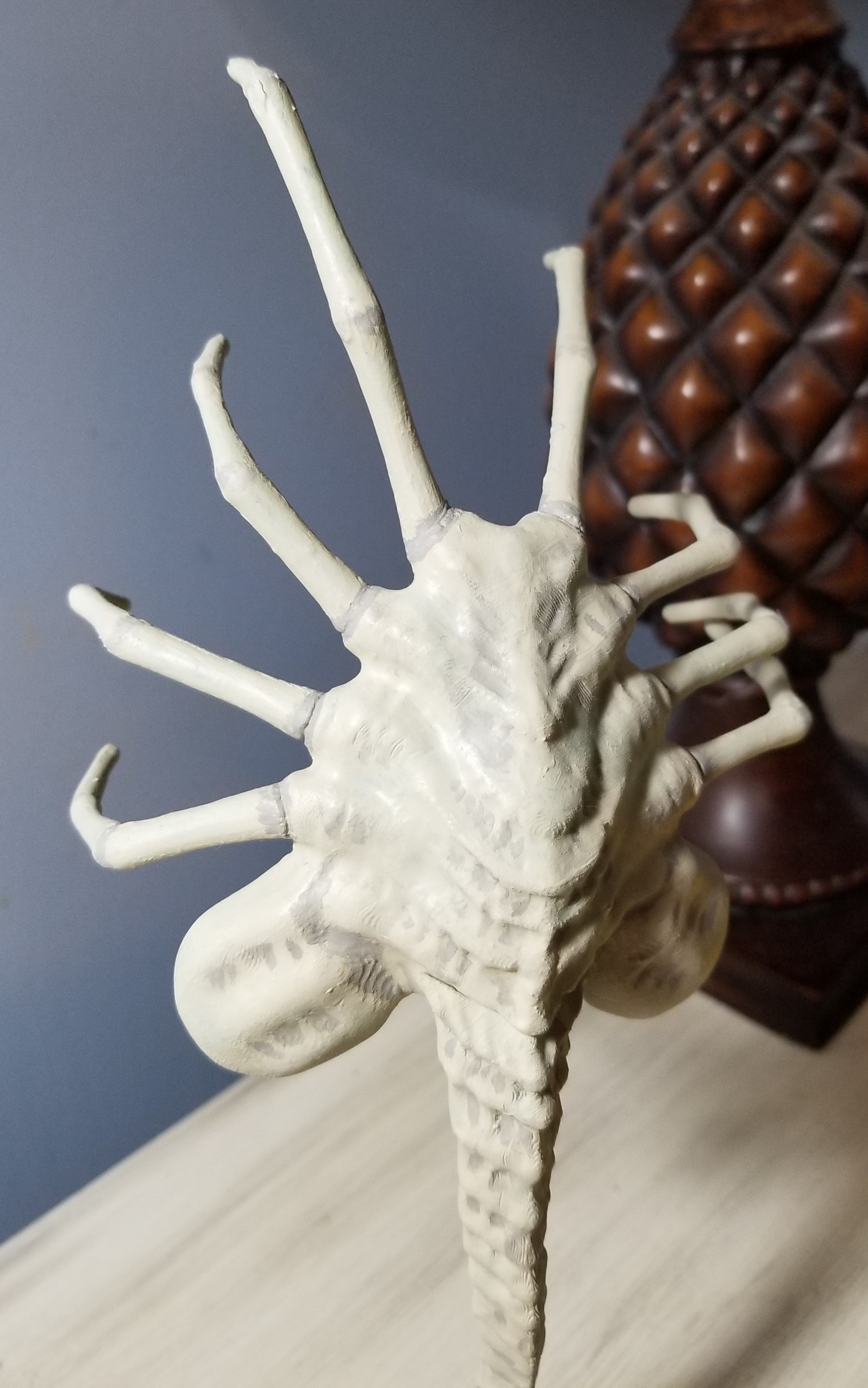 3D Printable Alien Facehugger by Tommy Fox
