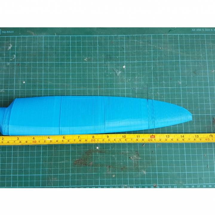 3D Printable Spitfire Propeller 1:4 scaled model by Alex Ng