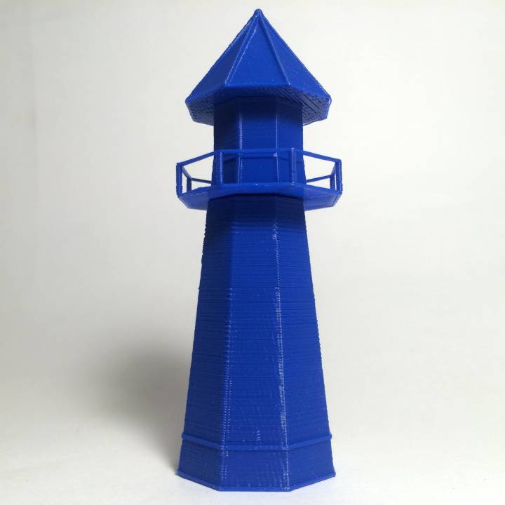 3D Printable Lighthouse by Jayden