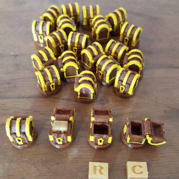 3D Printable the tresure hunters (scenario: settler of catan) by Moe ...