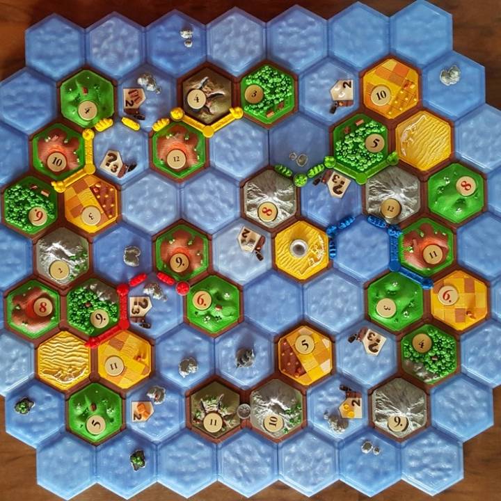 3D Printable the fleets (scenario: settler of catan) by Moe Zarrella