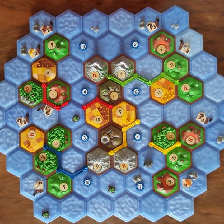 3D Printable the bermuda triangle (scenario: settler of catan) by Moe ...