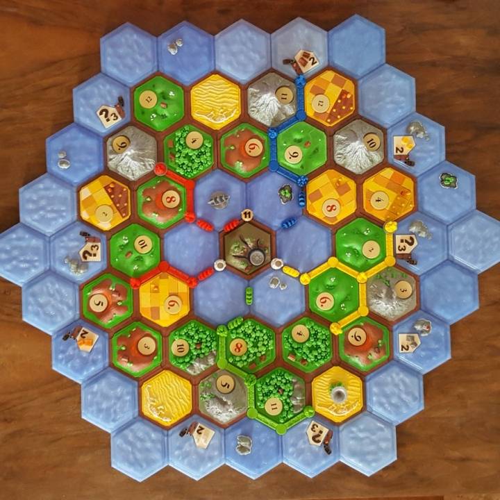 3D Printable el dorado (scenario: settler of catan) by Moe Zarrella