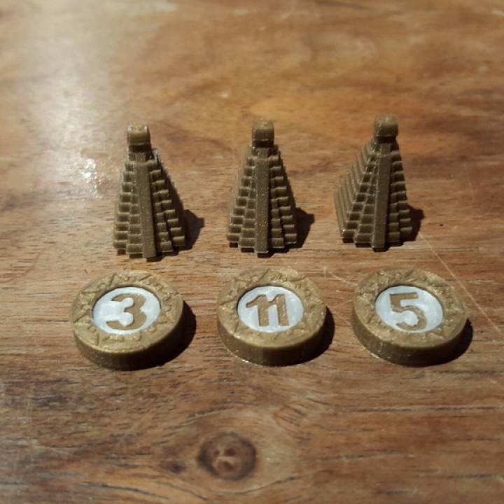 3D Printable el dorado (scenario: settler of catan) by Moe Zarrella