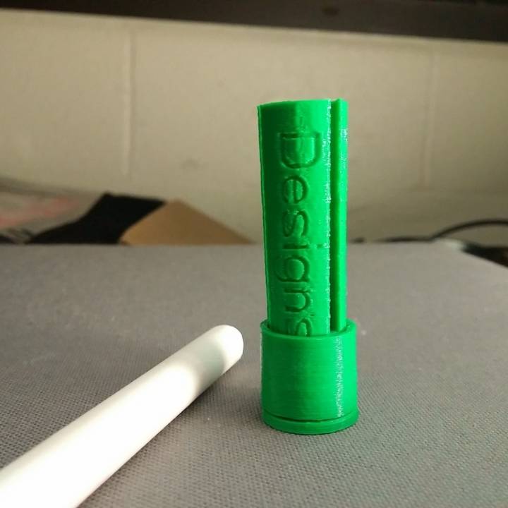 3D Printable Chalk Holder by Eugene Pentland