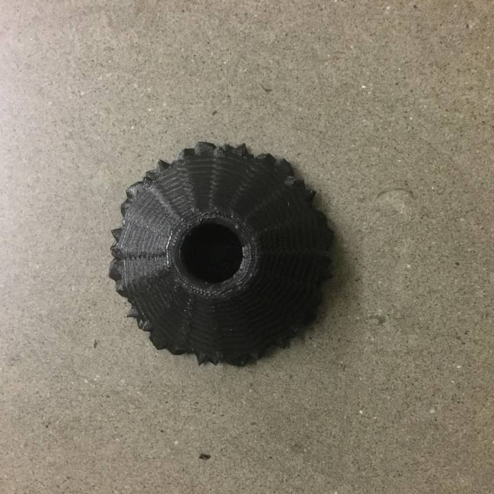 3D Printable volcano flower pot by Jayden