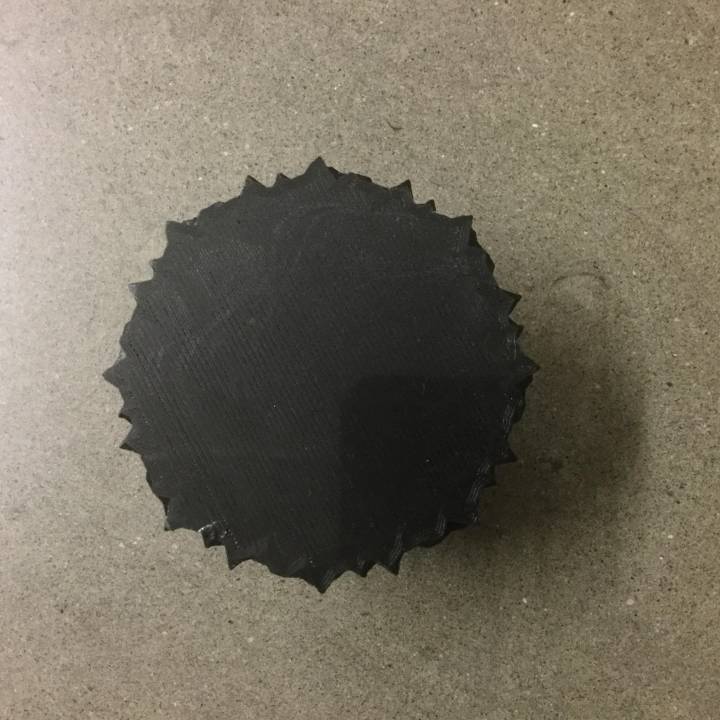 3D Printable volcano flower pot by Jayden