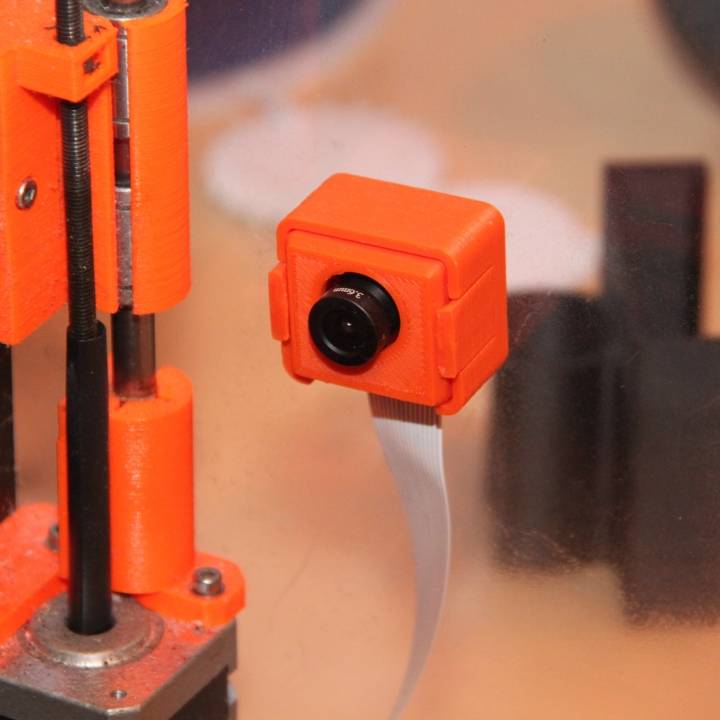 3D Printable Raspberry Pi camera holder by EL3D