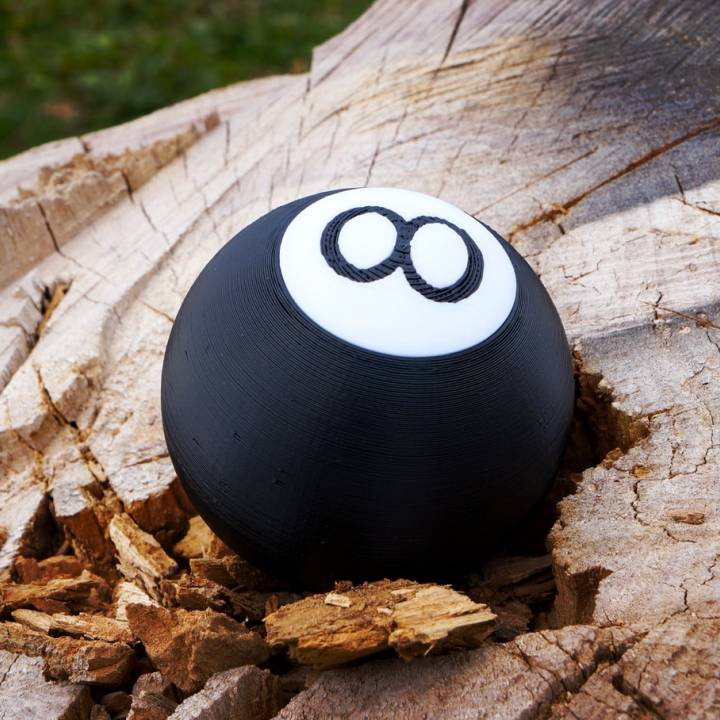 3D Printable The Magic Four-sight Ball by Jon Cleaver