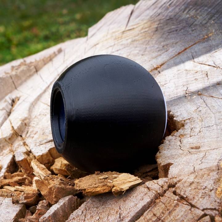 3D Printable The Magic Four-sight Ball by Jon Cleaver