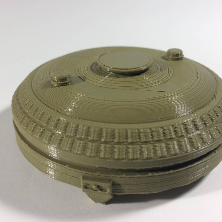 3D Printable Fragmentation Mine Fallout 4 by ByonicTao