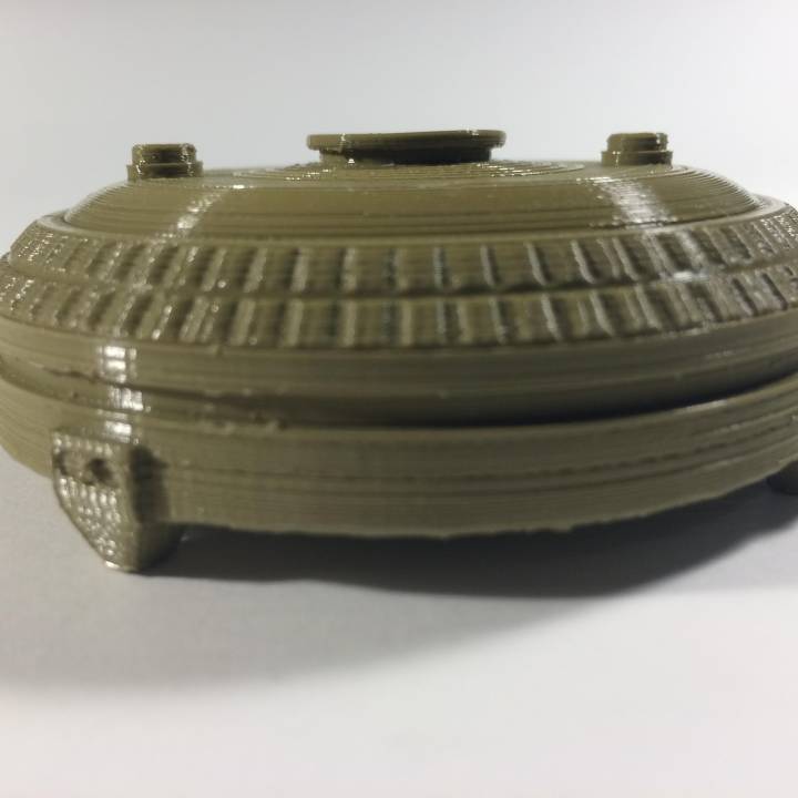 3D Printable Fragmentation Mine Fallout 4 by ByonicTao