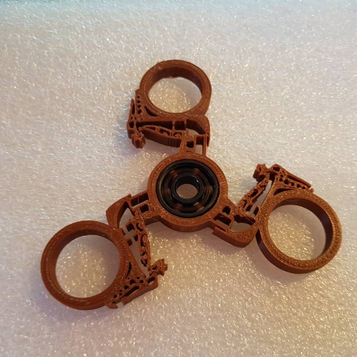 3D Printable Three Legs of Man fidget spinner by John