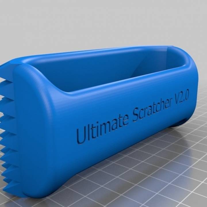 3D Printable Ultimate Scratcher by Duke Thomas