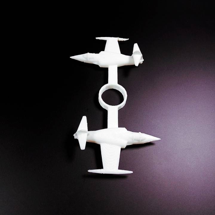 3D Printable fighter jet fidget spinner theme 1 by Deleted User