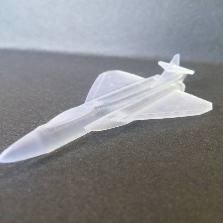 3D Printable Jet Fighter by Lance Du
