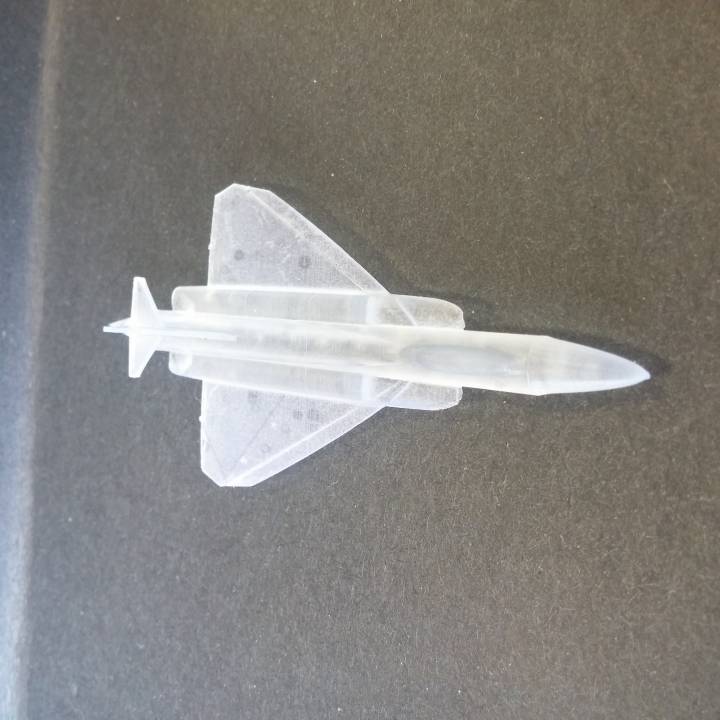 3D Printable Jet Fighter by Lance Du