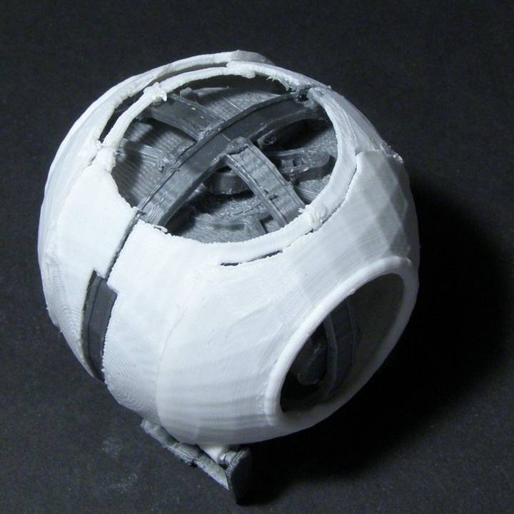3D Printable Portal core by Rowan Reid