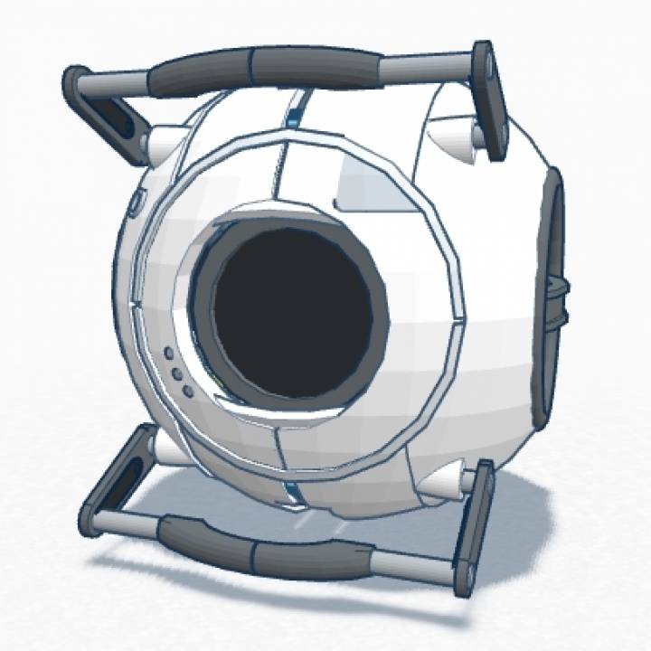 3D Printable Portal core by Rowan Reid