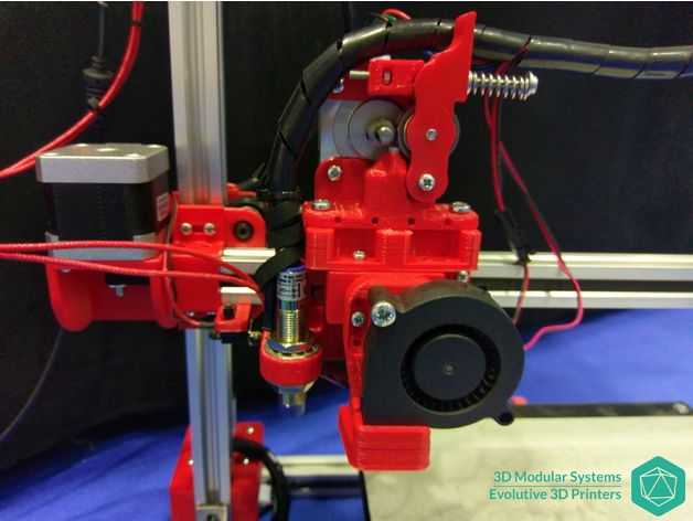 3D Printable Scalar S - 3D Printer (20x20x20cm) by 3D Modular Systems