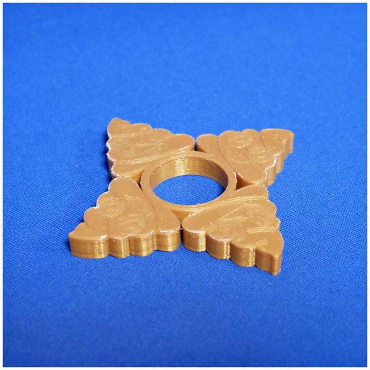 3D Printable Emoji Poop Fidget Spinner Toy by Adam S