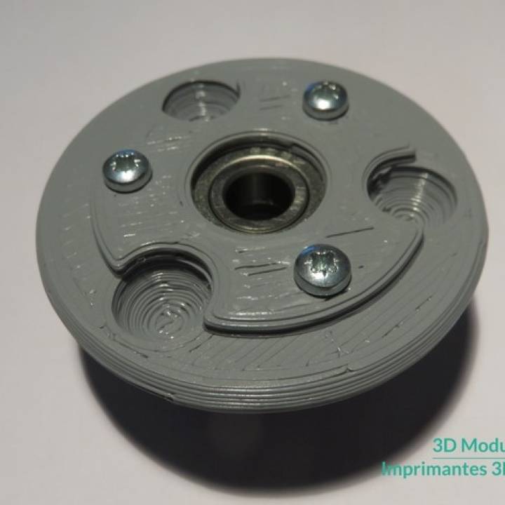 3D Printable Scalar - UFO Spool Holder by 3D Modular Systems