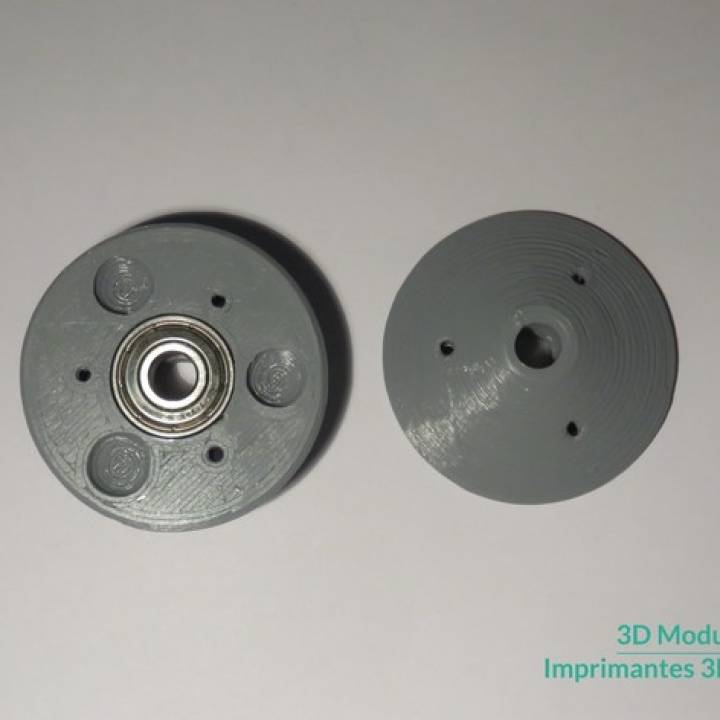 3D Printable Scalar - UFO Spool Holder by 3D Modular Systems