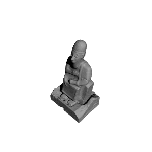 3D Printable The Statue of Idrimi by Scan The World