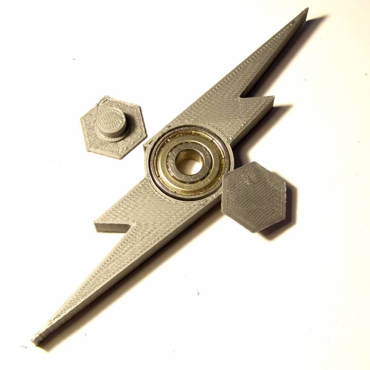 3D Printable The Flash Spinner by Ernest