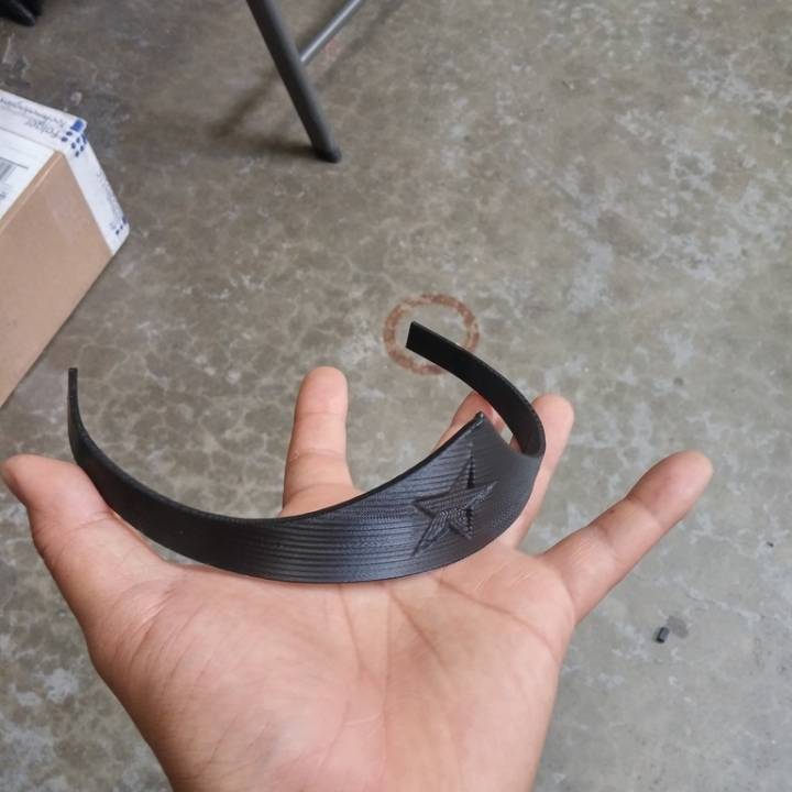 3D Printable Wonder Woman Tiara Prop by Kong Chho