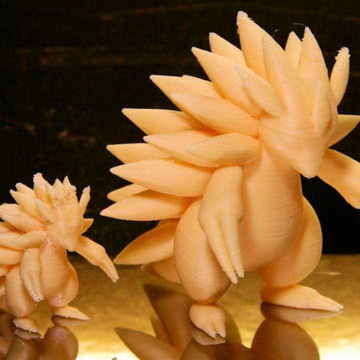 3D Printable sandslash by Florian