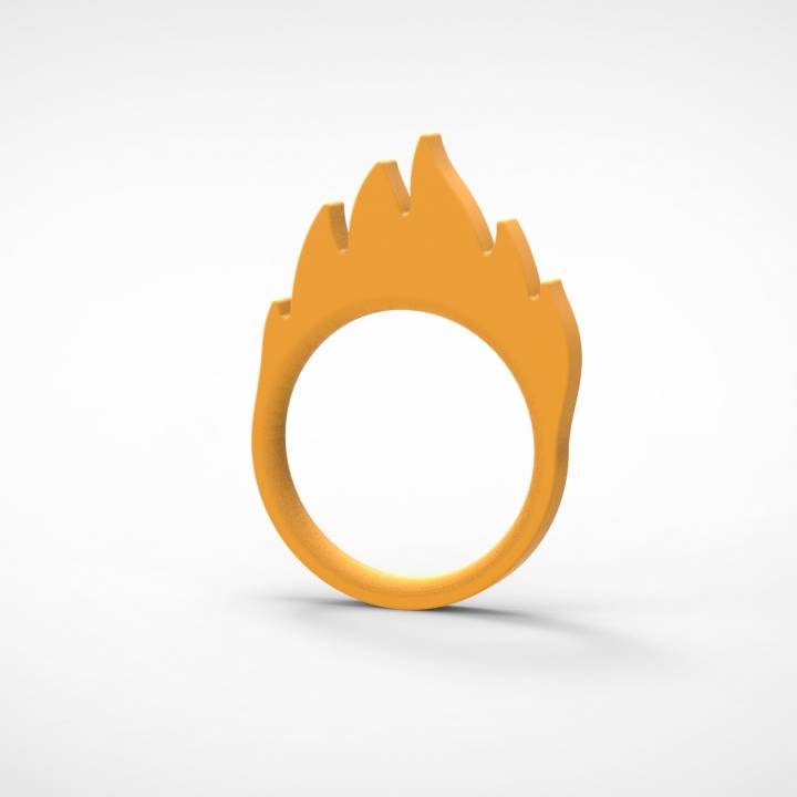 3D Printable Fire ring by Mendel HEIT