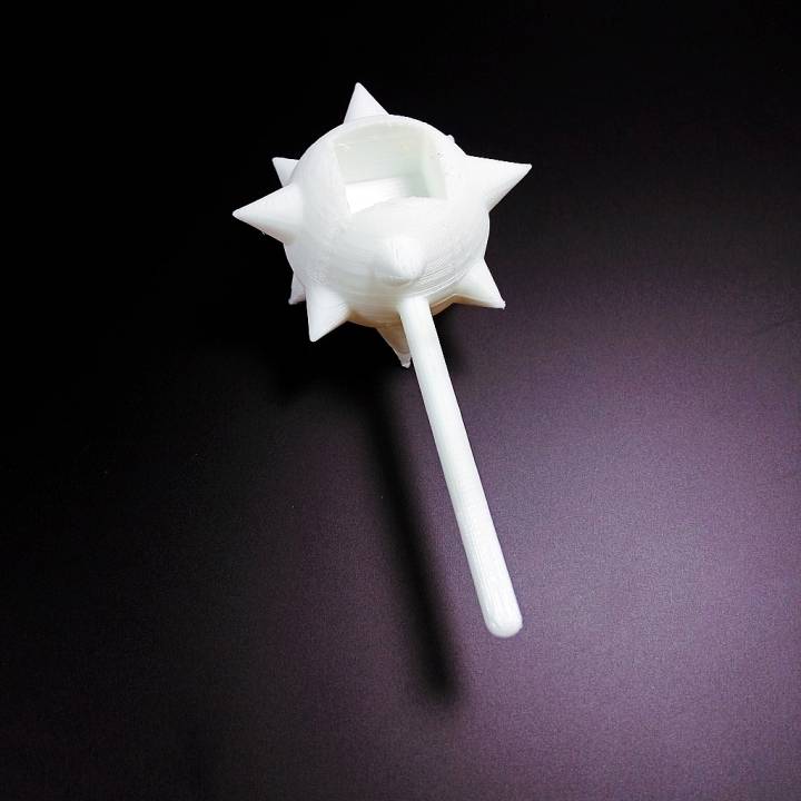 3D Printable flail type planting pot by Ben Dresbach