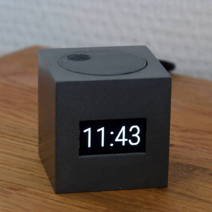 3D Printable Alarm Clock - Simplicity by Stefan Ries