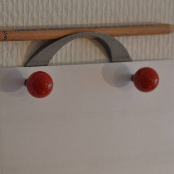 3D Printable Note paper holder / universal holder by Stefan Ries