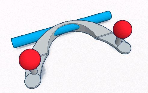 3D Printable Note paper holder / universal holder by Stefan Ries
