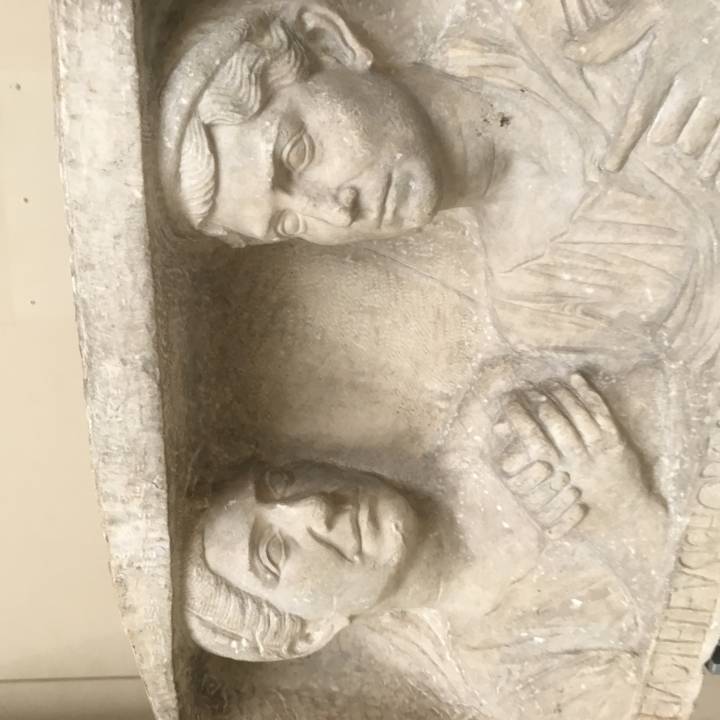 3D Printable Relief of Two Women by Scan The World