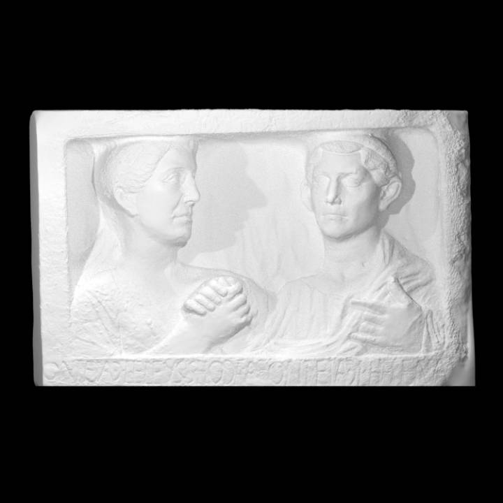 3D Printable Relief of Two Women by Scan The World