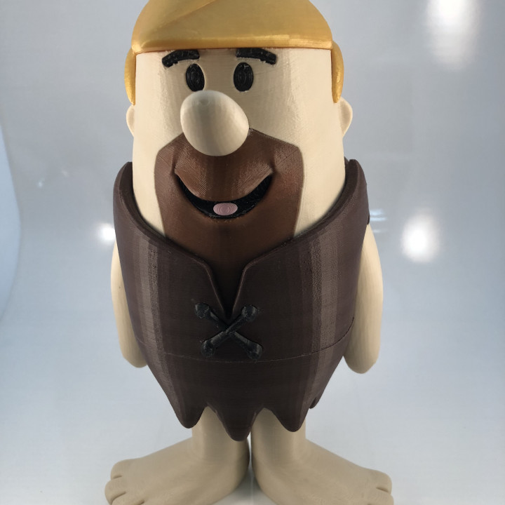 3D Print of Barney Rubble by LTDInvestments