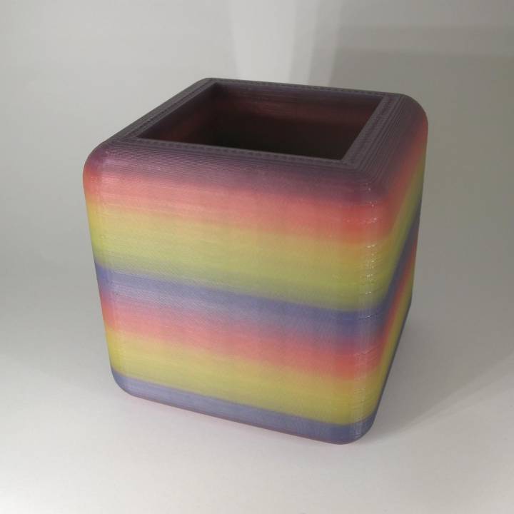 3D Printable Cube Pots by Wooden_Fish