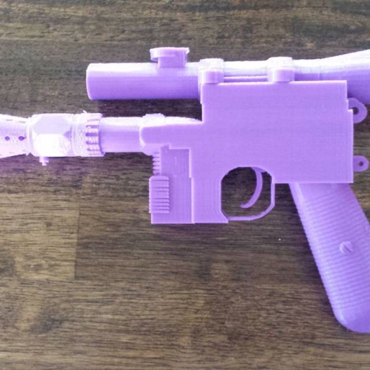 3D Printable DL44 blaster by Jayden