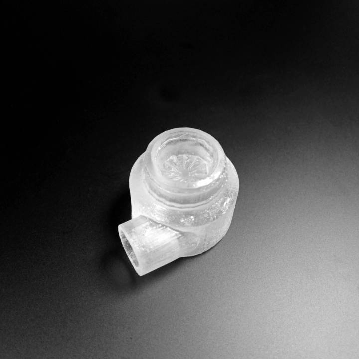 3D Printable turbo keychain by Rory keown