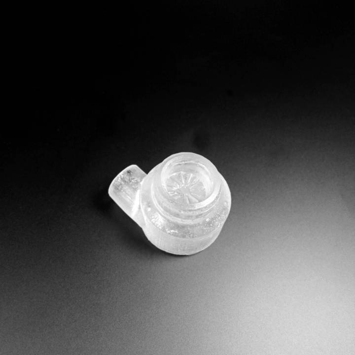 3D Printable turbo keychain by Rory keown